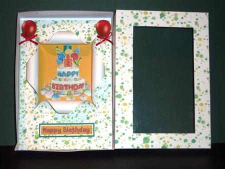 Open Front Birthday Card - CUP195653_470 | Craftsuprint