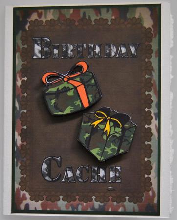 Camouflage Birthday Cache Decoupage with Insert Panel - CUP235886_994 ...
