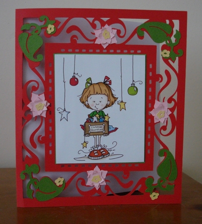 Deckled Edged Card Folder - Christmas Theme #03 - CUP1070628_2228 ...
