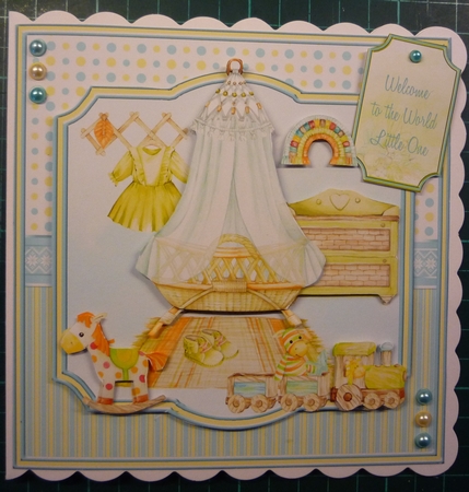 Baby 1 Card Front Kit - CUP1147192_45357 | Craftsuprint
