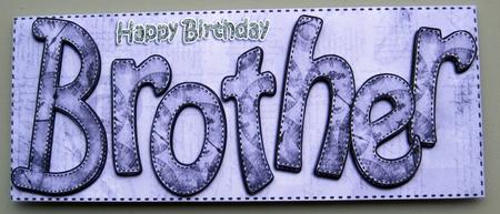 Large Dl Birthday Brother Clocks 3D Decoupage - CUP465711_359 ...