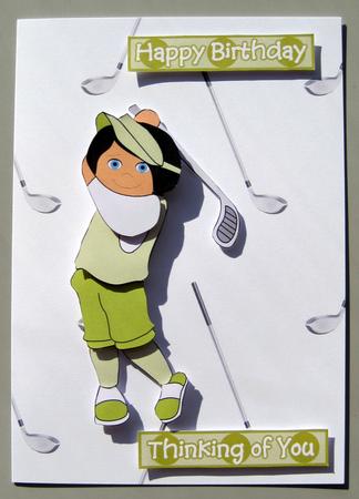 Golf Club Backing Paper - CUP547724_1051 | Craftsuprint