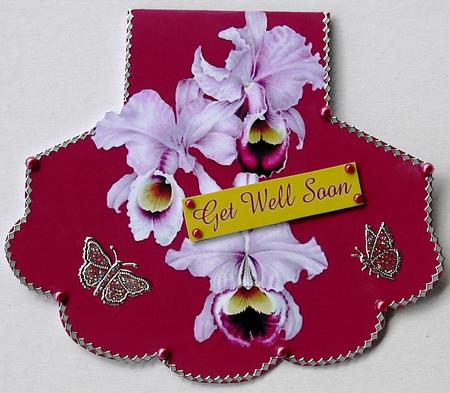 Rocker Wobbler Card Thinking of You Get Well Soon Have a Great Day ...