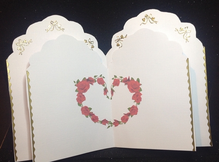 Double Scalloped Topped Card Template - Cu4cu - CUP324512_99 | Craftsuprint