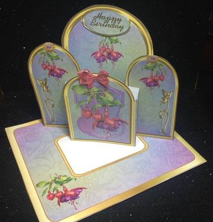 Archway Kit - Fuchsias - CUP357112_173 | Craftsuprint