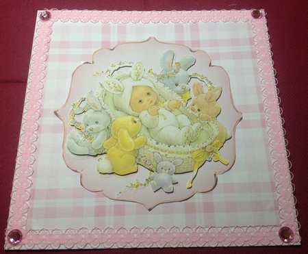 Baby Girl Backing Paper 1 - CUP532472_1051 | Craftsuprint