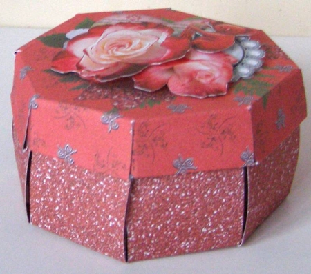 Pink Octagon Exploding Box with Secret Gift Box - CUP825971_48460 ...