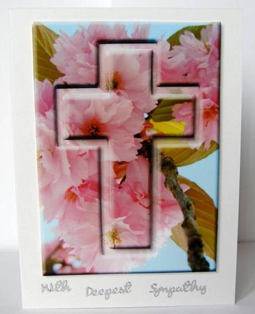 Cherry Blossom Cross - CUP201107_2 | Craftsuprint