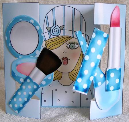 Dotty About Makeup - CUP210715_351 | Craftsuprint