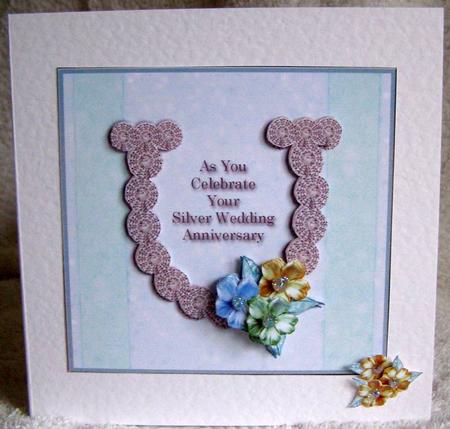 Square Silver Wedding Anniversary - CUP264854_478 | Craftsuprint