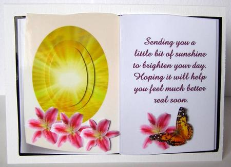 Get Well Book Card - CUP282530_906 | Craftsuprint