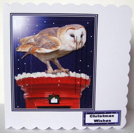 Barn Owl Post Box Pyramid - CUP357033_15 | Craftsuprint