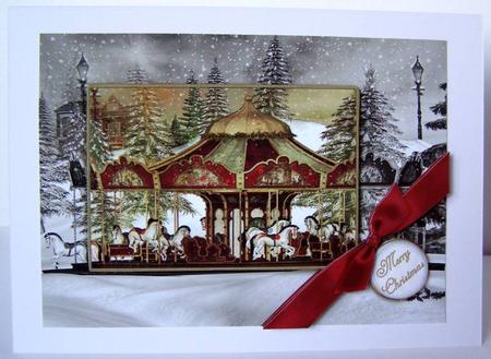 Winter Carousel Step by Step - CUP365151_1571 | Craftsuprint