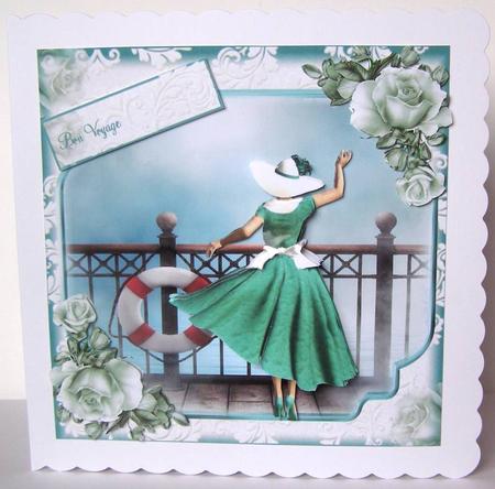 Vintage Style the Farewell Card Front - CUP449229_1483 | Craftsuprint
