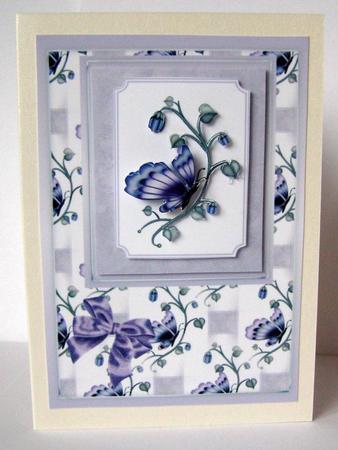 Butterfly Card Front - CUP124129_512 | Craftsuprint