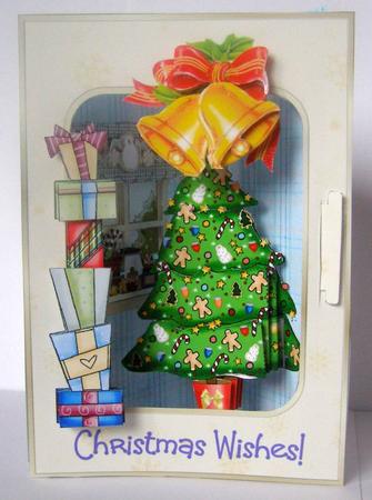 3D Corner Card Kit - Christmas at Our House - CUP131848_203 | Craftsuprint