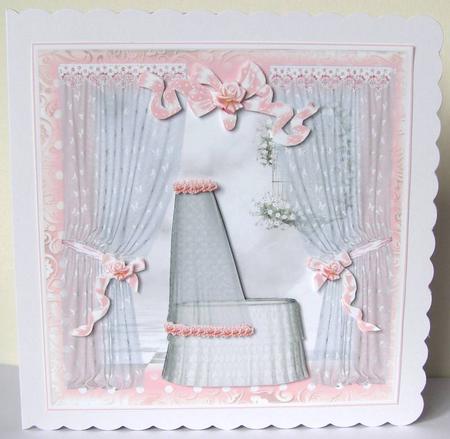 Beautiful Baby Girl Topper - CUP568643_1483 | Craftsuprint