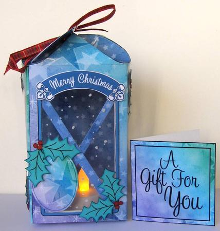 3D Xmas Stars Lantern Candle/gift Box Kit - CUP572812_359 | Craftsuprint