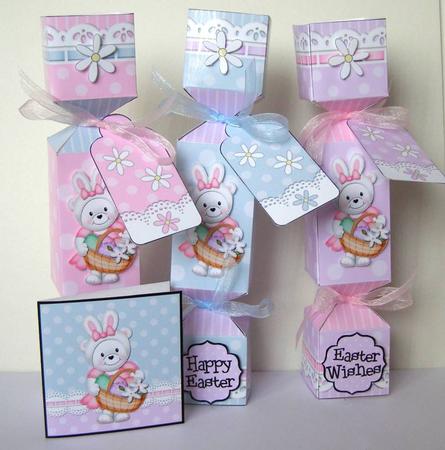 3D Easter Teddy Tess Cracker Gift Favour Boxes - CUP592696_359 ...