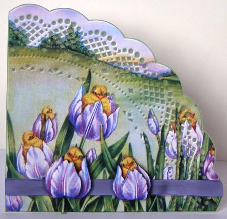 Triangle Scallop Easter Chicks - CUP609271_874 | Craftsuprint