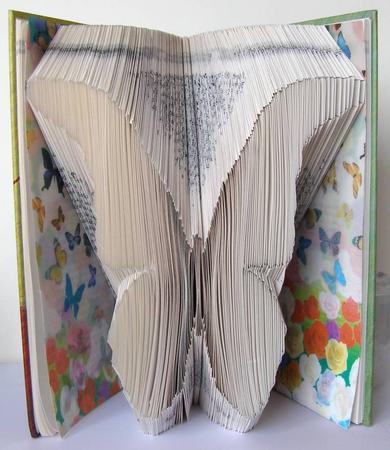 Book Folding Pattern for a Beautiful Butterfly - CUP602130_2201 ...