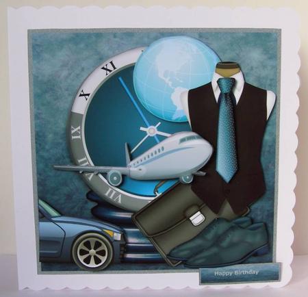 Male Card Man of the World Mini Kit - CUP664154_936 | Craftsuprint