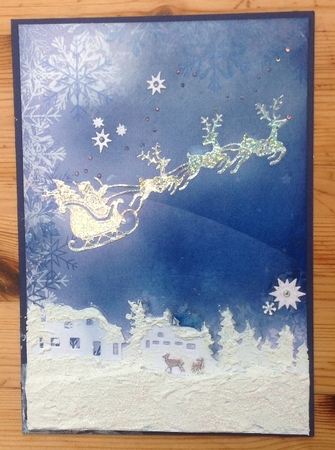 Christmas Snowflake Backing Paper 4 - CUP753553_719 | Craftsuprint