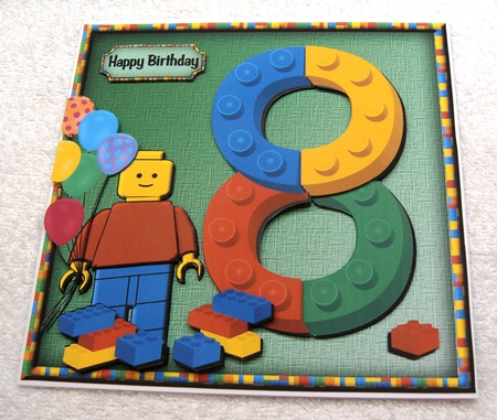 Building Block Birthday # 8 - CUP753630_262 | Craftsuprint