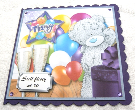 Tatty teddy still flirty at 30 - CUP841817_43516 | Craftsuprint