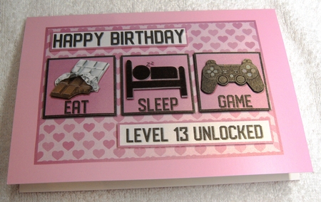 7x5 EAT SLEEP GAME - GAMER MINI KIT IN PINK - CUP874899_57683 ...