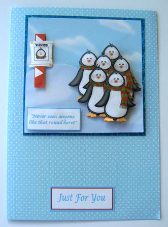 Penguin Wanted - CUP106472_613 | Craftsuprint