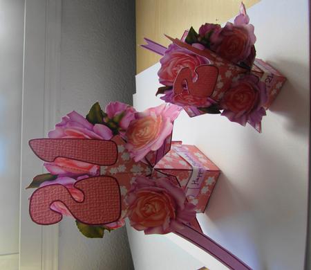 3D Pop-up Box- 21st Birthday - CUP577194_173 | Craftsuprint