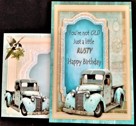 Rust Car Birthday Card No.2 - CUP1103605_9955 | Craftsuprint