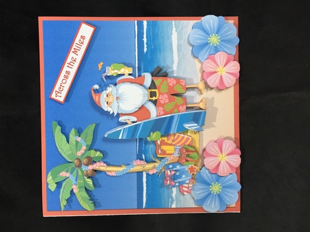 SURFING SANTA MINI KIT - CUP837877_57683 | Craftsuprint