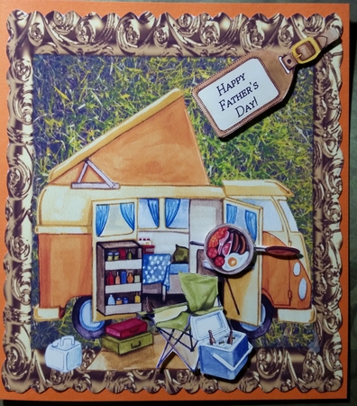 FATHERS DAY CAMPING TOPPERS X 2 DAD - CUP779077_25427 | Craftsuprint