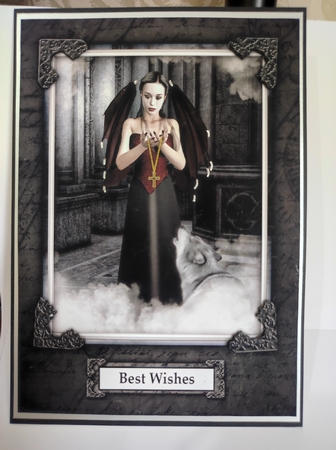 2 Dark Fantasy/gothic Card Fronts - Photo by marie