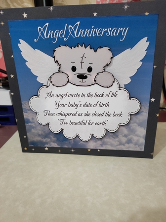 Baby Bear - Angel Anniversary/Sympathy Card Updated - CUP729322_614 ...
