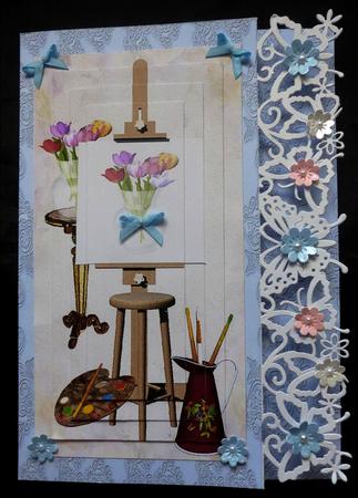 The Artist Easel Pyramid - CUP93267_38 | Craftsuprint