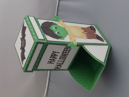 Candy Dispenser Box - Halloween - Frankenstein Kid - Photo by Marion ...