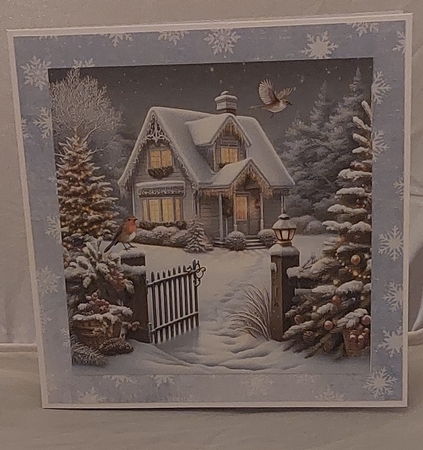 Christmas Cottage Scenes 1 - Photo by Marion Harding Crafts