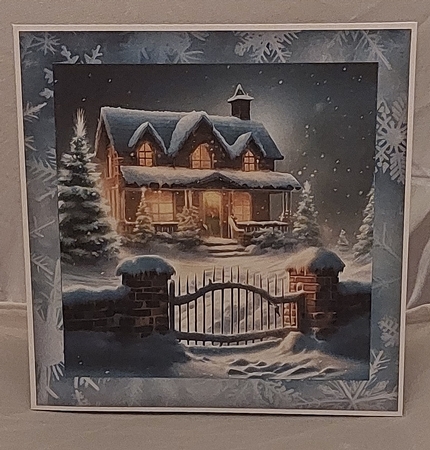 Christmas Cottage Scenes 1 - Photo by Marion Harding Crafts
