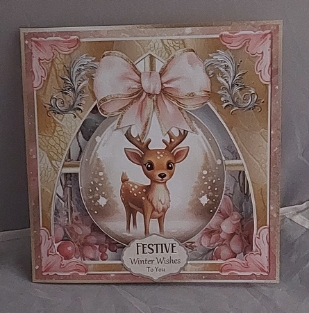 Unwrap the Joy 18 Cut-Out Card Mini Kit - Photo by Marion Harding Crafts