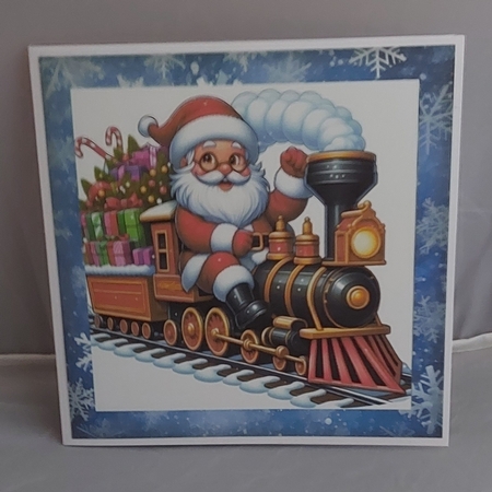 Santas Train - Photo by Marion Harding Crafts