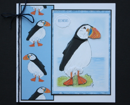 PUFFIN PATTERN BACKGROUND: A4 Puffin Multi-Directional Background ...