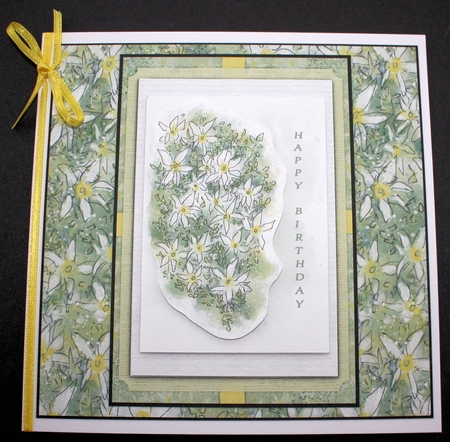 WHITE JASMINE FLOWER PATTERNED BACKGROUND: A4 Multi-Directional Floral ...