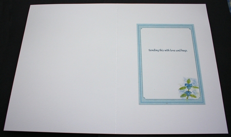 FORGET-ME-NOT BACKGROUND: A4 Multi-Directional Floral Patterned Backing ...