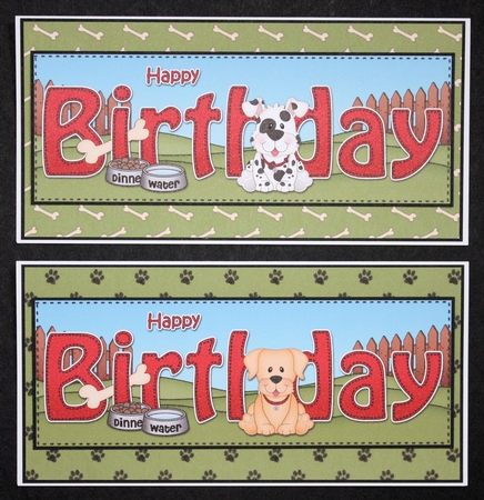 Dog Themed Backing Paper Kit - CUP898700_359 | Craftsuprint