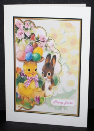 Happy Easter Decoupage Topper 1 - CUP956147_719 | Craftsuprint