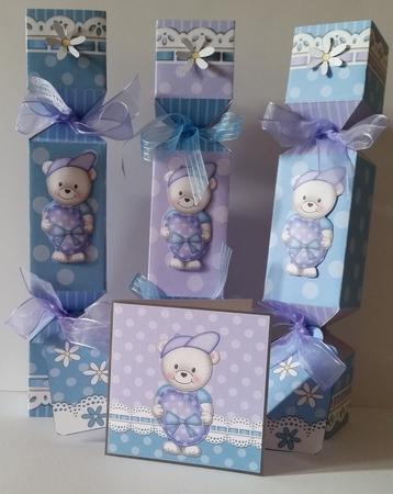 3D Easter Teddy Ed Cracker Gift Favour Boxes - CUP592695_359 | Craftsuprint