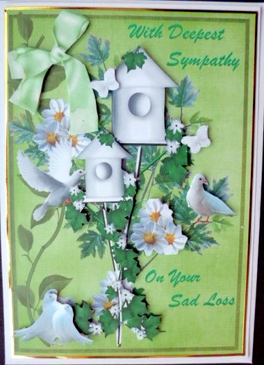 Doves of Sympathy - CUP384563_1398 | Craftsuprint